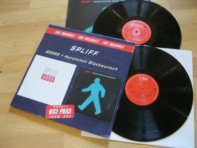 2 LP SPLIFF 85555 & Herzlichen Glückwunsch Vinyl CBS 4510481 EUR 16,99 ...