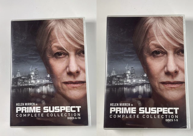 PRIME SUSPECT COMPLETE Collection DVD 10 Disc Box Set Helen Mirren ITV ...