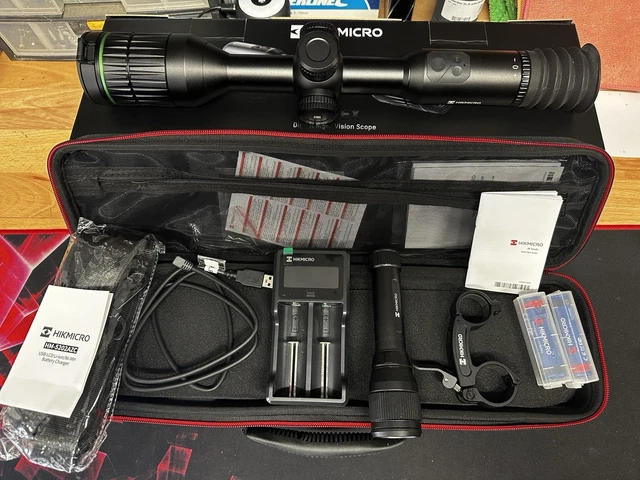 HIK MICRO ALPEX A50T Day and Night Vision Scope 1080HD with 850nm IR ...