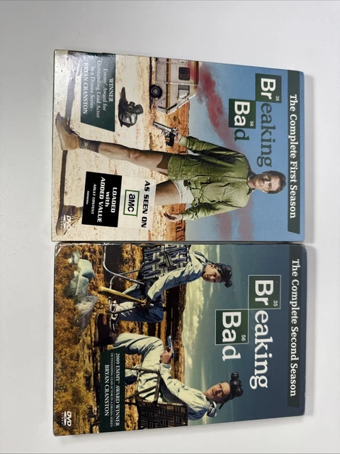 BREAKING BAD SEASONS 1 & 2 TV Show DVD AMC NEW FACTORY SEALED $23.14 ...