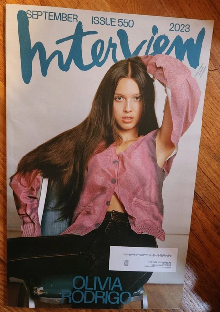 INTERVIEW MAGAZINE OLIVIA RODRIGO KIT CONNOR Issue 550 September 2023 ...
