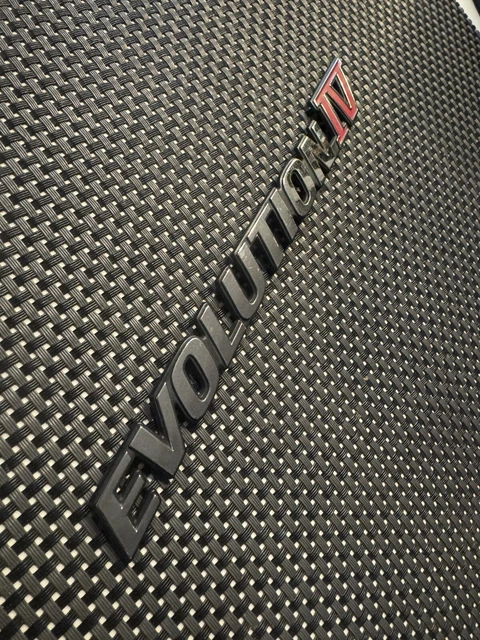 GENUINE MITSUBISHI LANCER Evolution Boot Badge EVO 4 £100.00 - PicClick UK