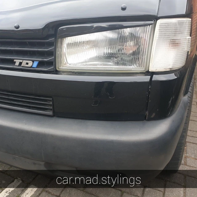 BLACK PLASTIC EYEBROWS to fit Volkswagen T4 Transporter/eyelids/VW ...