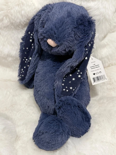 RETIRED JELLYCAT STARDUST Bunny in Blue, Medium, Tagged Authentic New £ ...