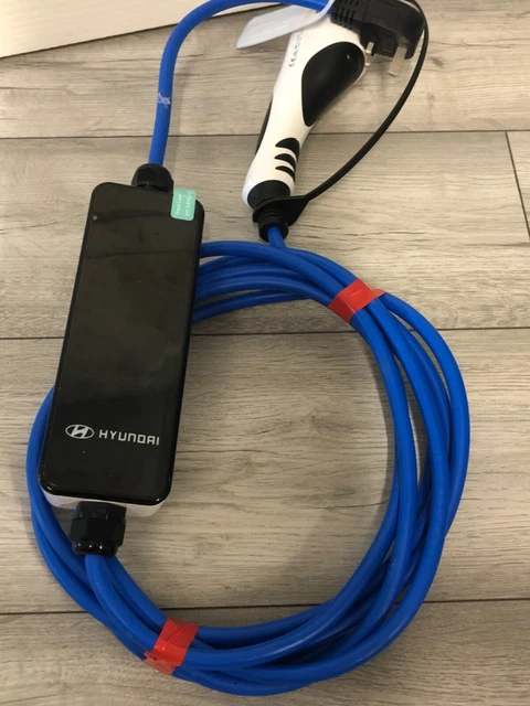 GENUINE HYUNDAI IONIQ Home/Portable Uk 3Pin Ev Charging Cable 91670 ...