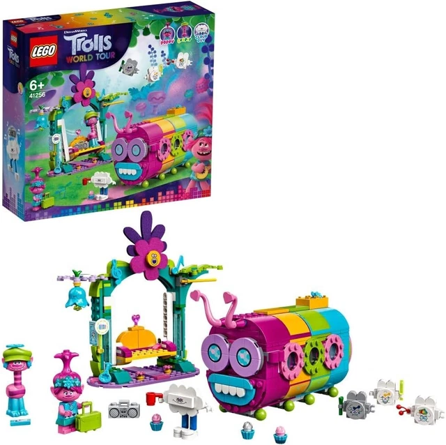 LEGO 41256 BUS Chenilles Arc En Ciel DreamWorks Trolls World Tour Neuf ...