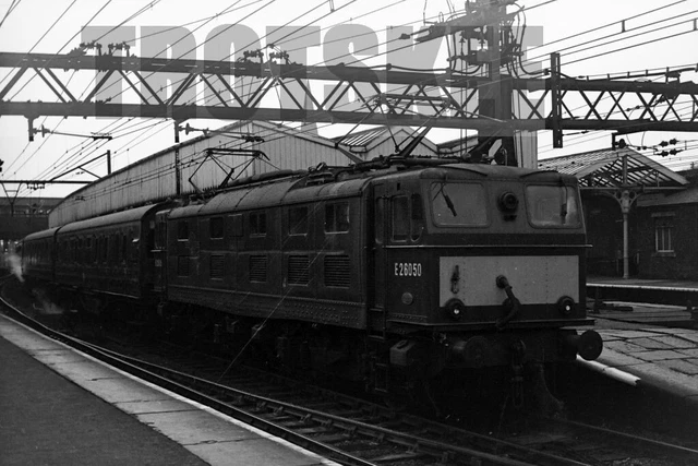 35MM NEGATIVE BR British Railways Electric Loco Class 76 E26050 c1968 £ ...