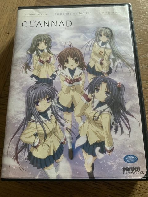 CLANNAD: COMPLETE COLLECTION DVD 4 Disc Set Sentai Filmworks Anime ...