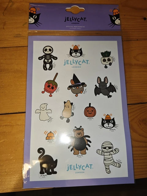 GENUINE JELLYCAT HALLOWEEN Sticker 2025 £5.43 - PicClick UK