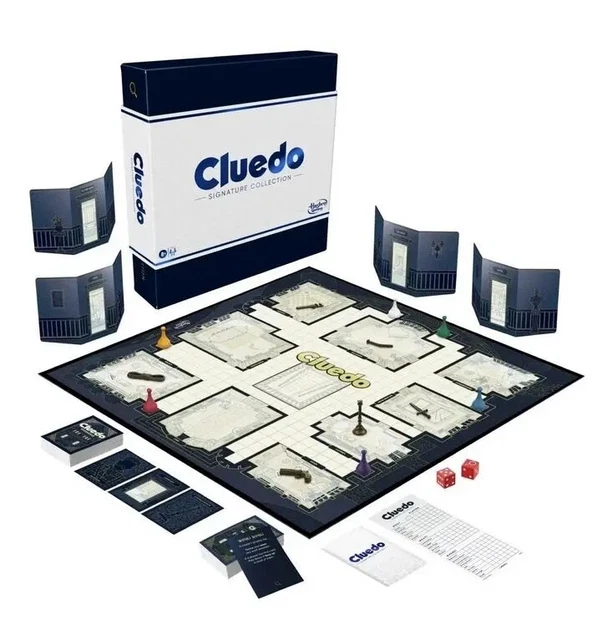 CLUEDO SIGNATURE COLLECTION gioco da tavolo famiglia edizione premium ...