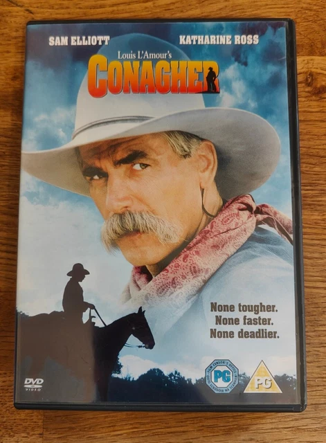 DVD - LOUIS L'Amour Conagher Sam Elliott Western PAL UK R2 Katherine ...