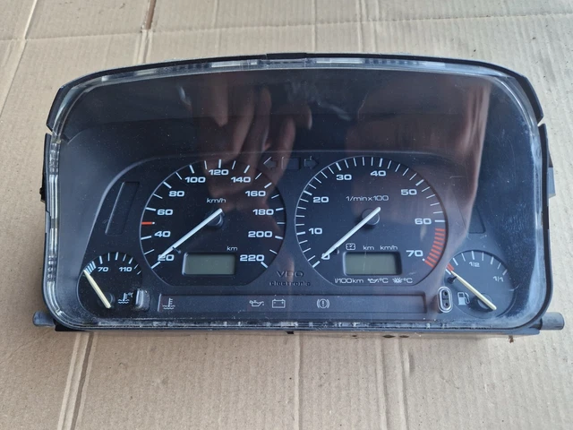 VW GOLF MK3 GTi VR6 SYNCRO SPEEDOMETER INSTRUMENT CLUSTER TACHO MFA ...