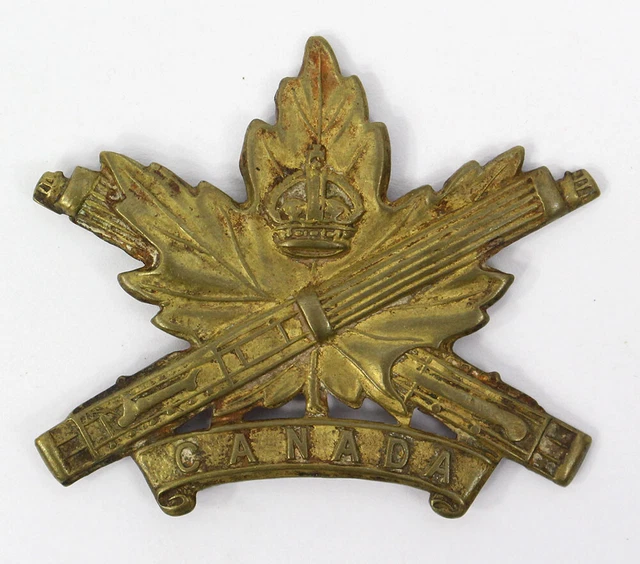 MACHINE GUN CORPS - CAP BADGE CANADA WW1 (matériel original!) EUR 69,90 ...