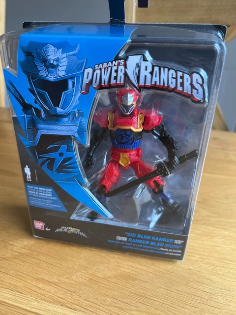 POWER RANGER NINJA Steel Lion Fire Armour Blue Ranger Brand New Sealed ...
