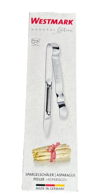 WESTMARK ASPARAGUS PEELER Stainless Steel - Made In Germany £6.53 ...