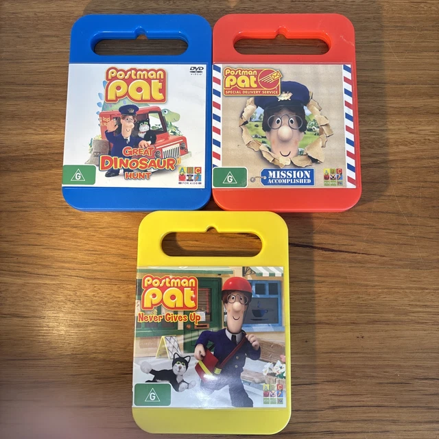POSTMAN PAT DVD Bundle X 3 - VGC - Region 4 - Free Postage $29.95 ...