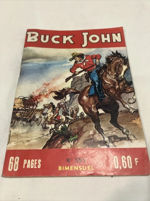 BANDE DESSINÉE BD ALBUM L’étranger relié BUCK JOHN N° 383 Bimensuel 68 ...