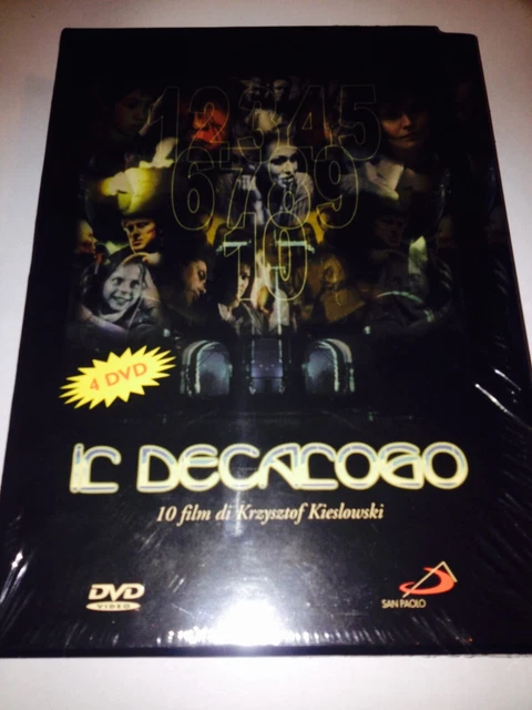IL DECALOGO DI KIESLOWSKI DVD box 4 dvd sigillato originale Edizione ...