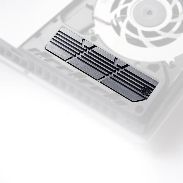 ALUMINUM SSD HEATSINK Cover for PS5 Pro Slim Efficient Cooling Solution ...