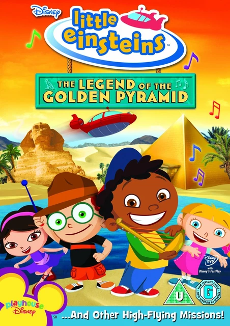 DISNEY LITTLE EINSTEINS: Legends Of The Golden Pyramid DVD £128.70 ...