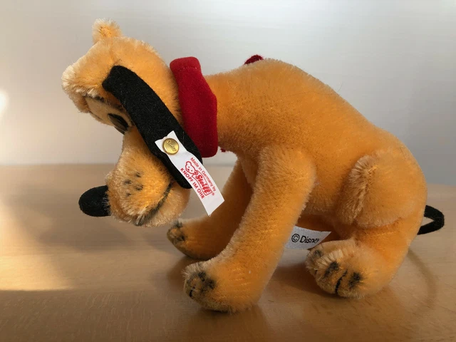 STEIFF PLUTO ORNAMENT von Disney, Mohair, limitierte Auflage von 2001 ...