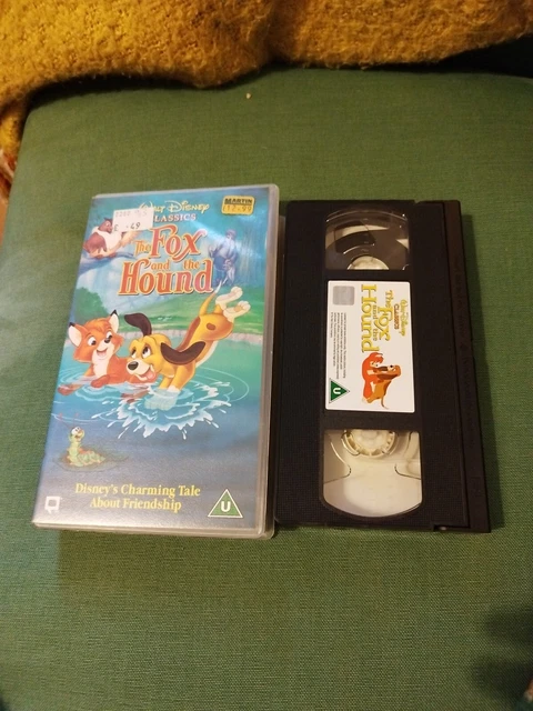 THE FOX AND The Hound - Vhs Video - Walt Disney Classics £0.99 ...