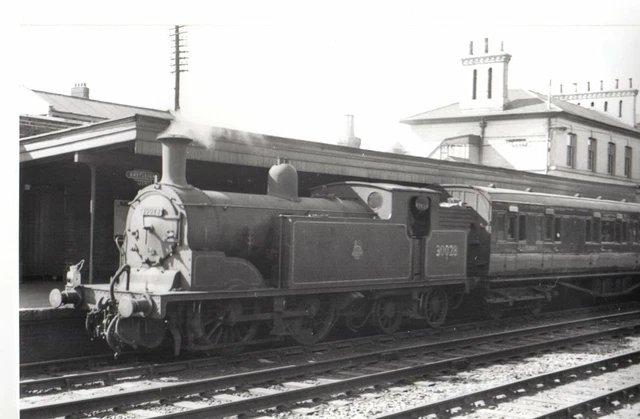 RAIL PHOTO SR LSWR 044t M7 30028 Eastleigh station Hampshire £2.49 ...