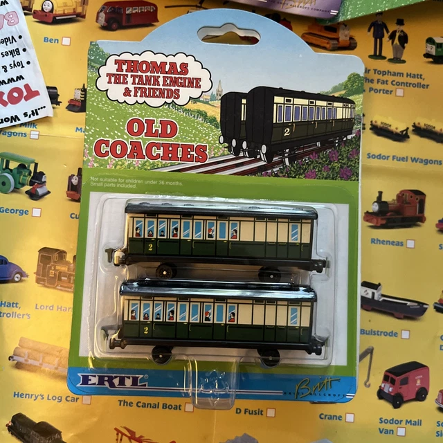 THOMAS THE TANK Engine And Friends Old Coaches 1996 Original 👍 £21.52 ...
