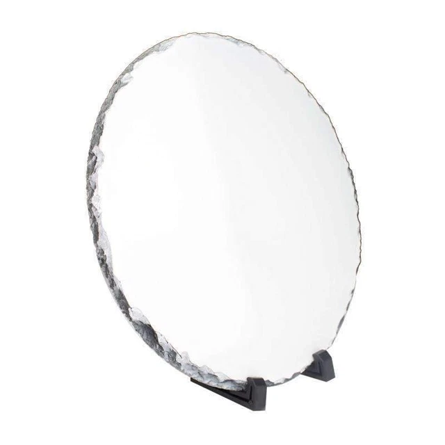 SUBLIMATION BLANK PHOTO Rock Slate 15cm Round - Glossy £4.02 - PicClick UK