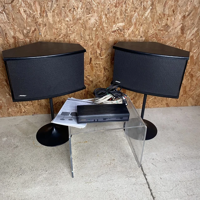2 X BOSE 901 Series VI Speaker Set + Controller + Stands + Instructions ...