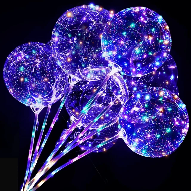 Led Luftballons Mit Stab