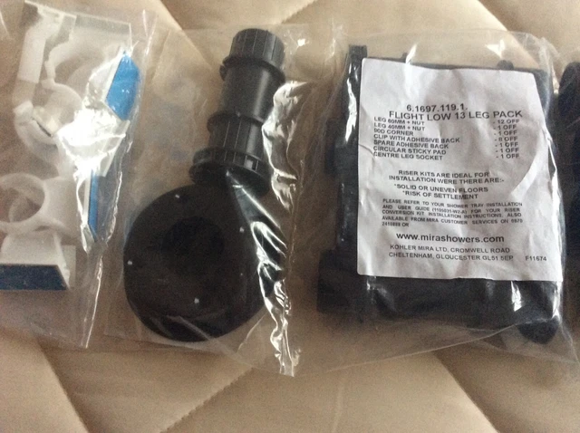 MIRA SHOWER TRAY Riser Leg Kit - New £25.00 - PicClick UK