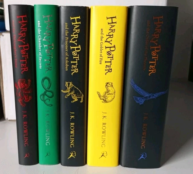 SERIE LIBRI HARRY Potter 20th Anniversario - Da 1 a 5 - Lingua Inglese ...