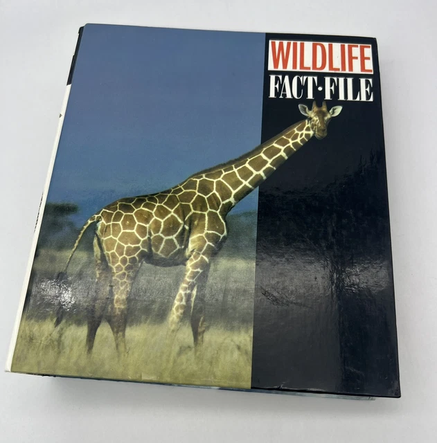 WILDLIFE FACT FILE Cards 180+ Cards Groups 1-11 Vintage 90s Excellent ...