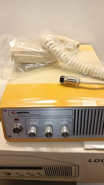 APELCO RAYTHEON TRIDENT Loudhailer M95465 Japan, INCREDIBLY RARE. $338. ...
