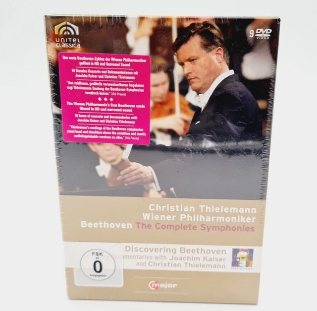 BEETHOVEN THE COMPLETE Symphonies Wiener Philharmoniker - 9 DVD Box ...