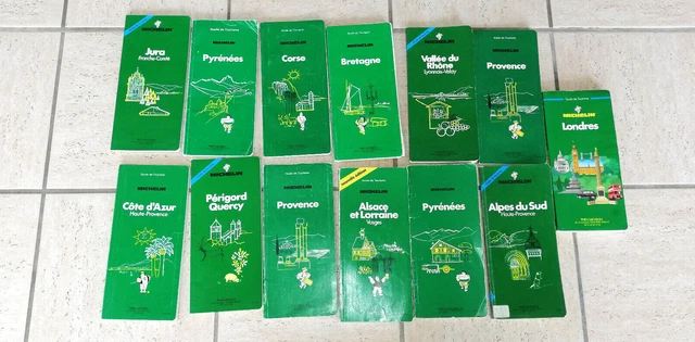 LOT DE 13 guide vert MICHELIN TBE EUR 3,00 - PicClick FR