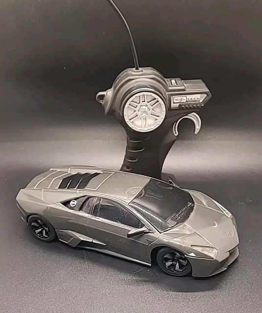 MAISTO TECH R/C 1:24 - Lamborghini Grey Black GWO £14.99 - PicClick UK