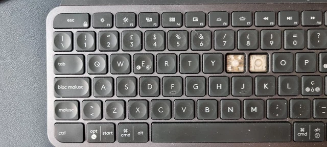 LOGITECH MX KEYS MAC tasti di ricambio singoli YR0073 LAYOUT QWERTY IT ...