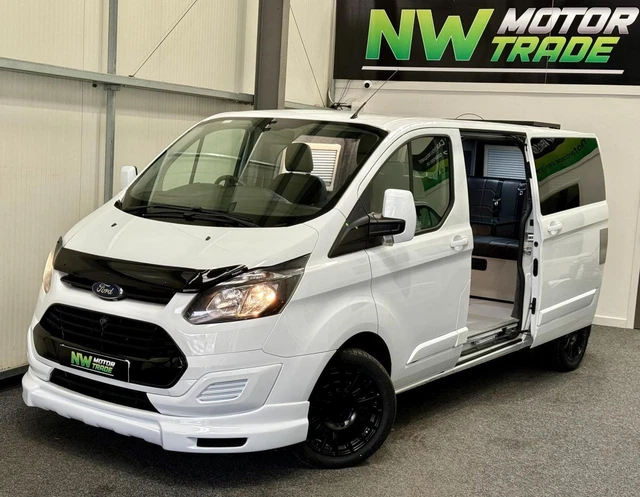TRANSIT CUSTOM CAMPER Van LWB Long Wheel Base / Conversion / Air Con ...