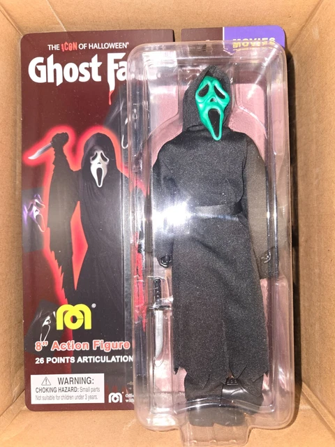 MEGO HORROR GHOSTFACE Green Colour Face 8 Inch Action Figure 2024 $24. ...