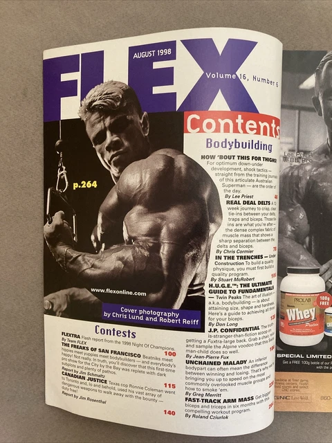 FLEX BODYBUILDING MUSCLE Magazine / Chris Cormier + 20 page swimsuit ...