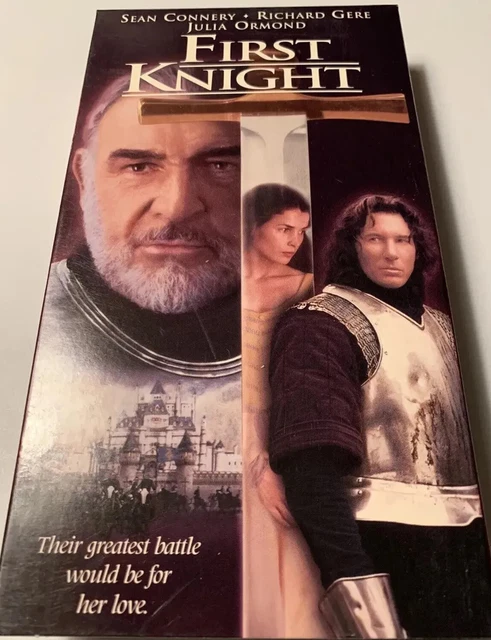 FIRST KNIGHT VHS 2001 Sean Connery Richard Gere £4.24 - PicClick UK