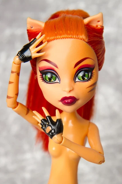 Monster High Doll Toralei Stripe Power Ghouls Nude Re Dress Re Style Cat G1 2013 £16 99