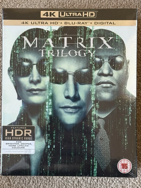 THE MATRIX TRILOGY (4K UHD Blu-ray/Blu-ray) - 9 disc box set - NEW ...