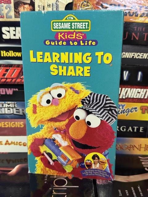 SESAME STREET KIDS Guide To Life Learning to Share VHS £12.40 - PicClick UK