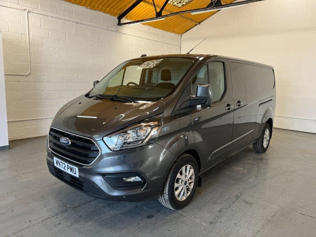 2022 FORD TRANSIT Custom 2.0 EcoBlue 170ps Low Roof Limited Van Auto ...