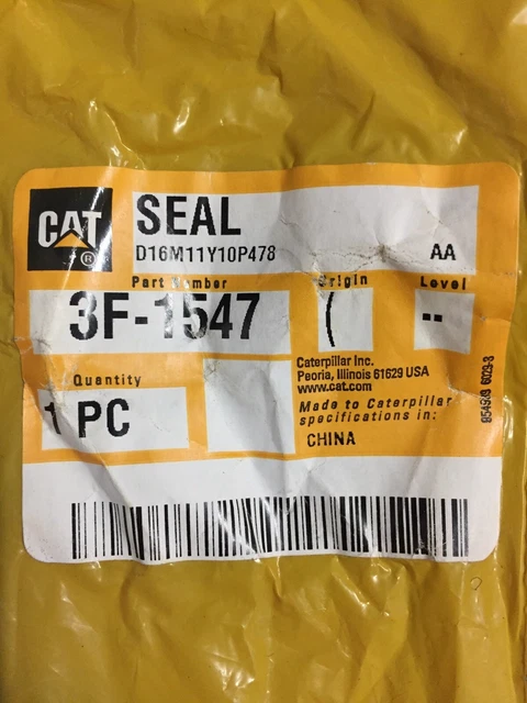 CATERPILLAR SEAL O Ring 3F1547 3F-1547 $19.11 - PicClick CA