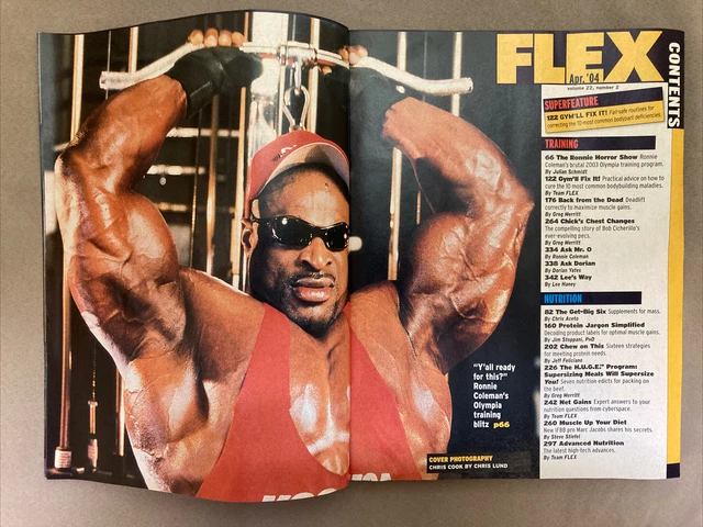 FLEX BODYBUILDING MUSCLE Fitness Magazine / Chris Lund / 04-04 EUR 10 ...