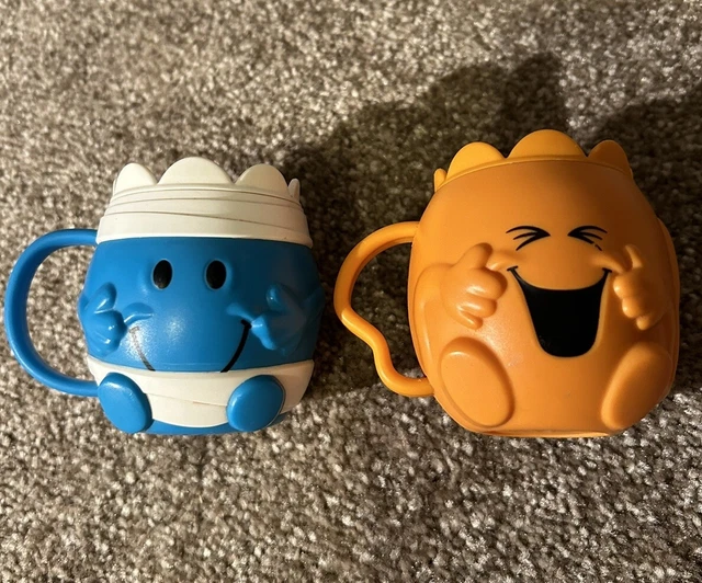 MCDONALD’S MR MEN - Mr Tickle And Mr Bump Cup Bundle £4.37 - PicClick UK
